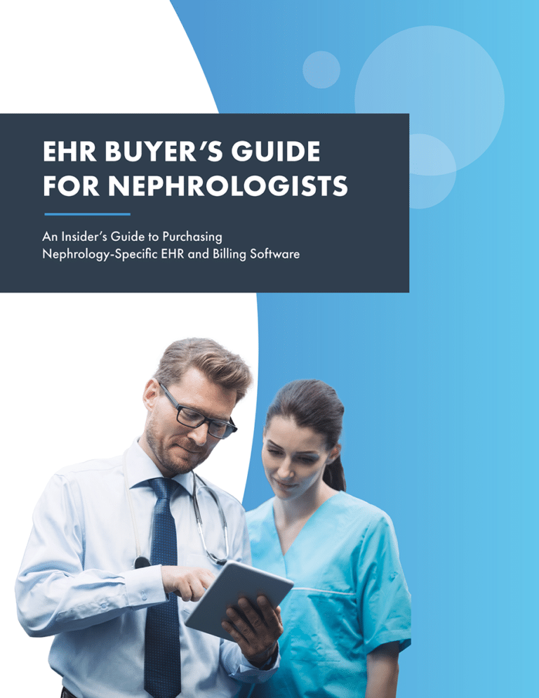 Nephrology EHR - NephroChoice | iSalus Healthcare